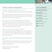 Women in Tech STEM Resume + CV Template | 2 Page Resume + Cover Letter ...