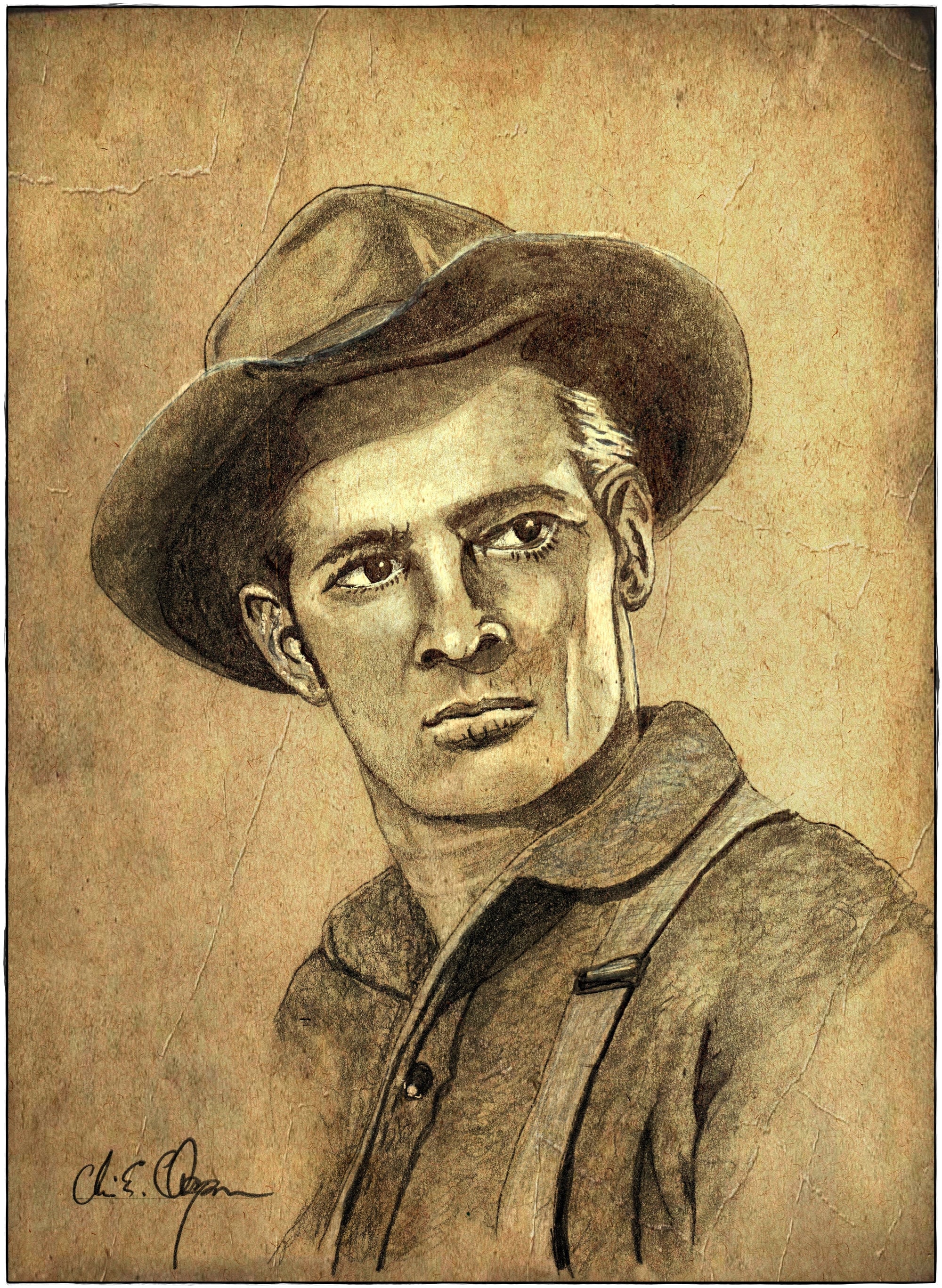 Gunsmoke Cast Painting