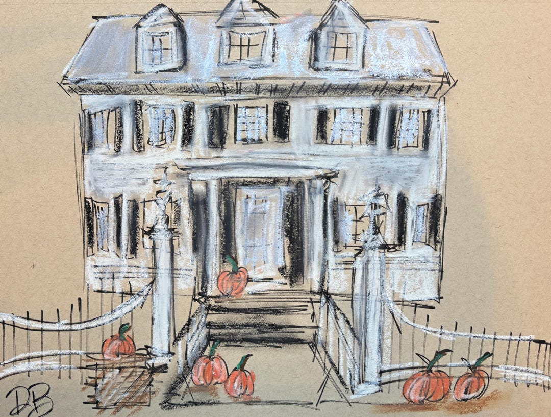 Allison’s House From Hocus Pocus Print Salem Witch City Art Iconic ...