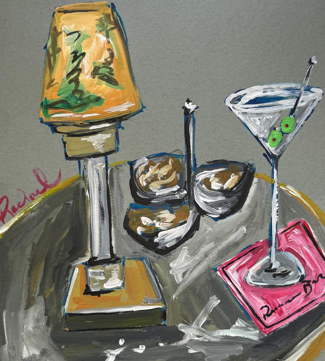 Bemelmans Bar Martini Art Print – Classic NYC Cocktail Lounge - Etsy
