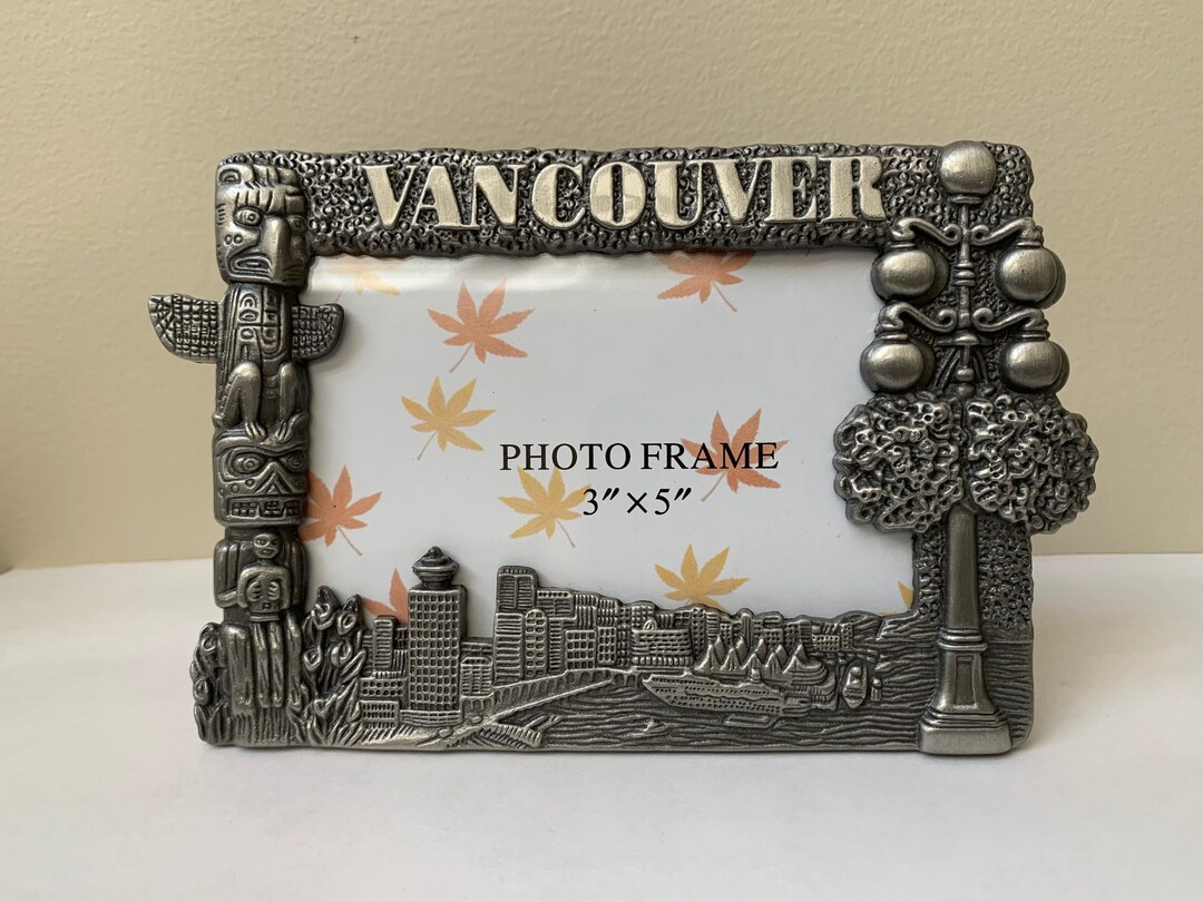 Pewter Photo Frame 3x5 VANCOUVER - Etsy.de