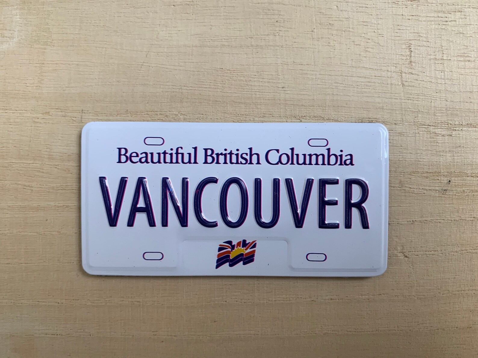 Vancouver License Plate Magnet | Etsy