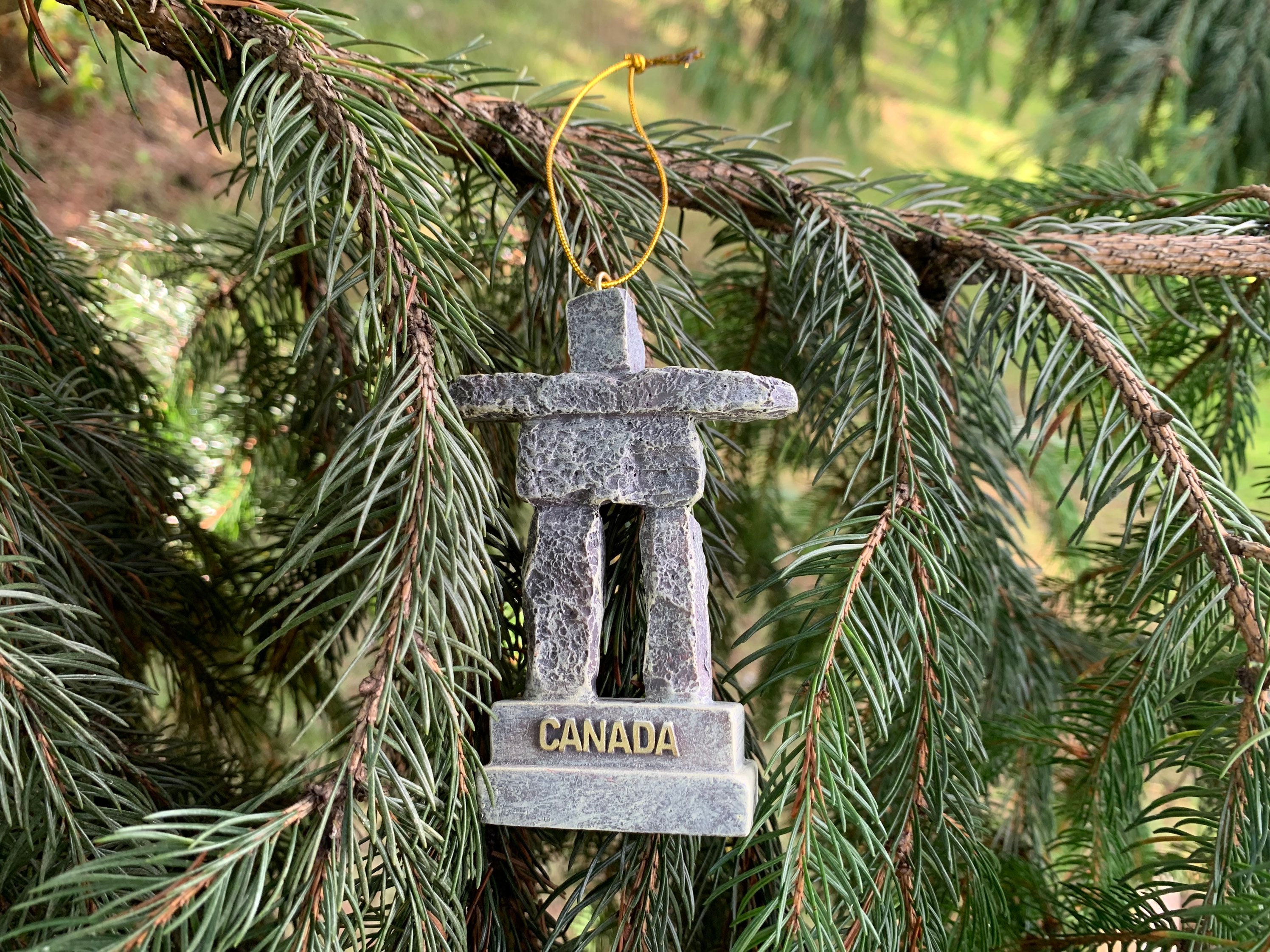 Whistler Inukshuk Christmas Tree Ornament - Etsy Canada