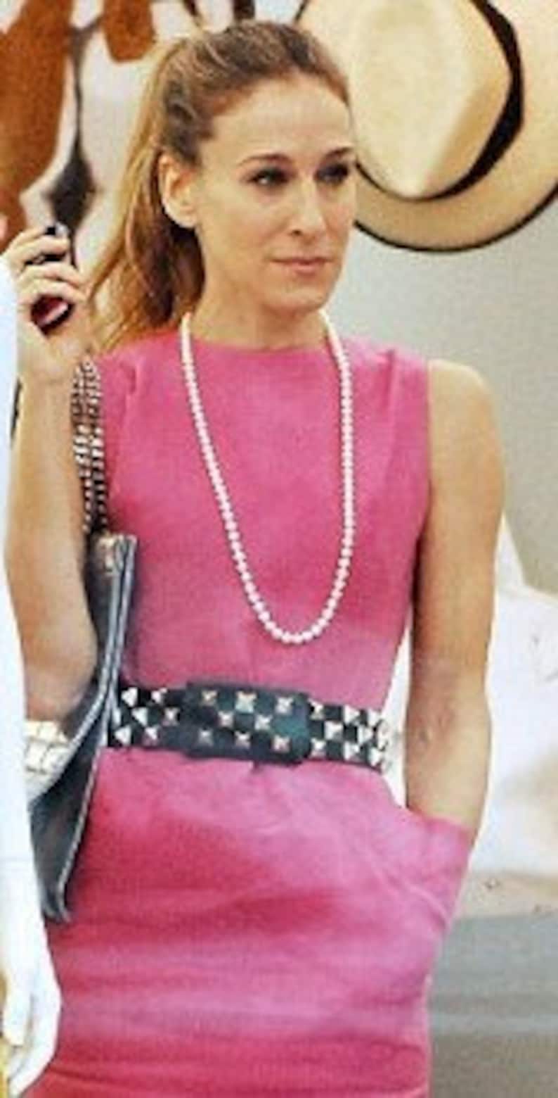 30 Inch Freshwater Pearls Necklace Inspired By Carrie Bradshaw Sex And