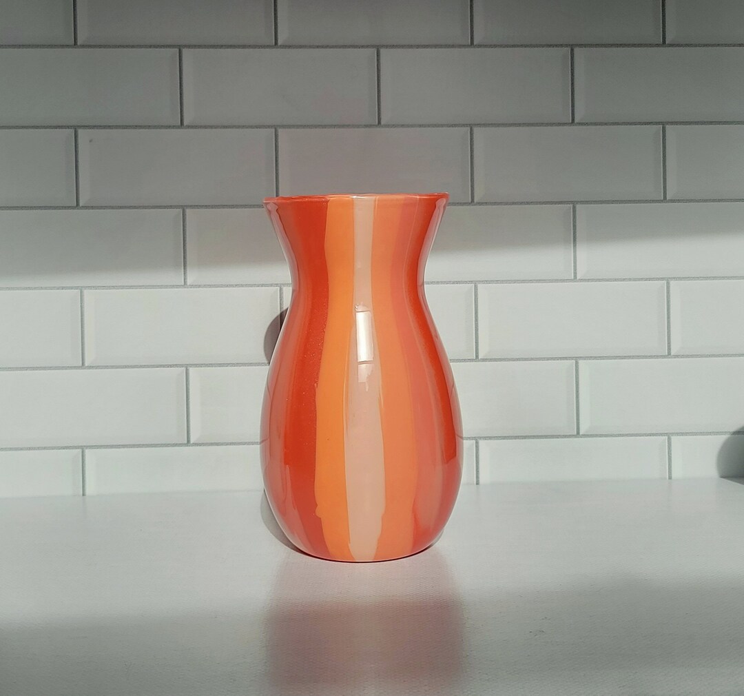 8 Inch Coral Vase - Etsy