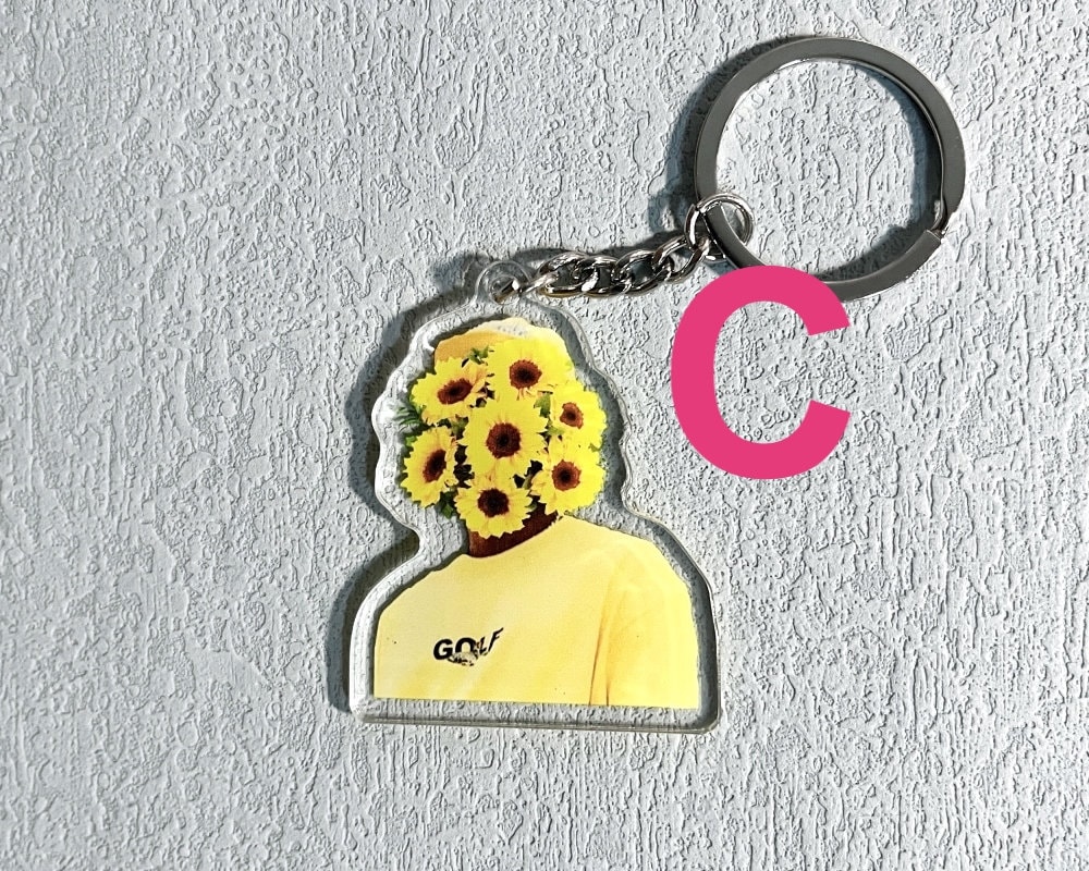 Call Me If You Get Lost Rapper Keychain GOLF Keyring, American Hip Hop ...