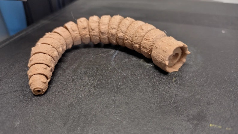 Flexible Articulated Dune Sandworm | 3D Printed Sandworm | Dune ...