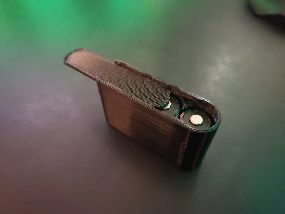 CR123 Double A Battery Holder 3D Printed AA Battery Tote Container ...