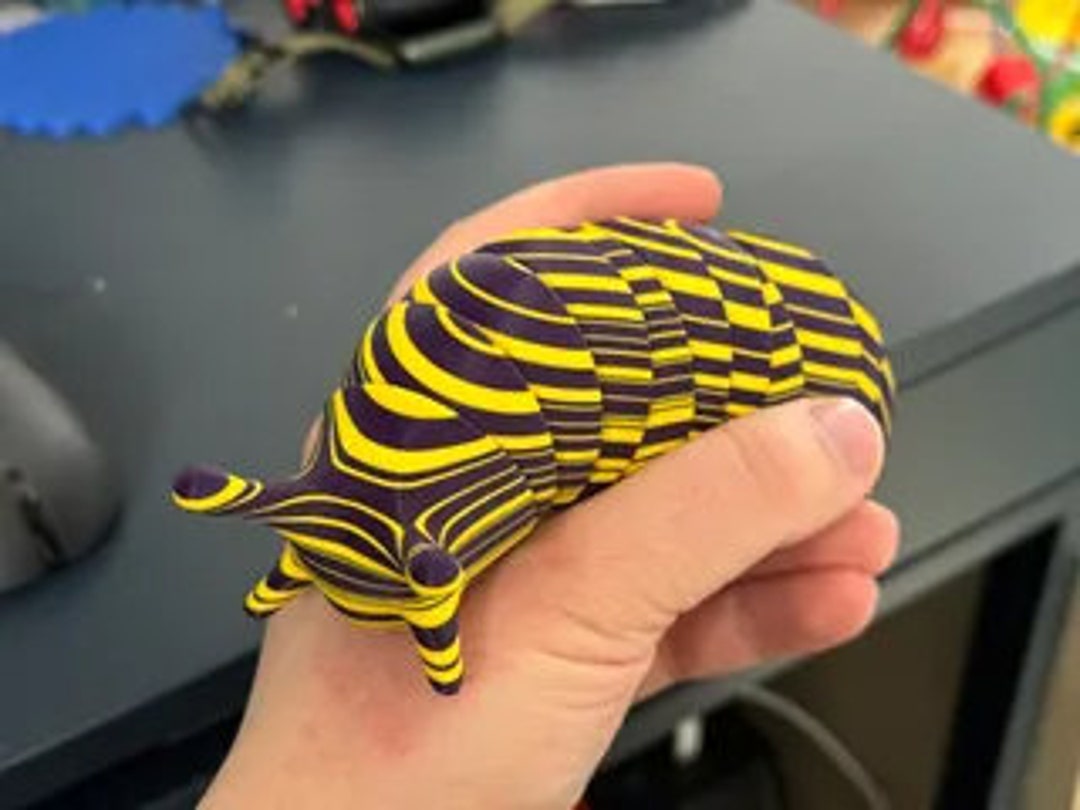Huge (curled Up) Friendly Articulated Slug - Etsy