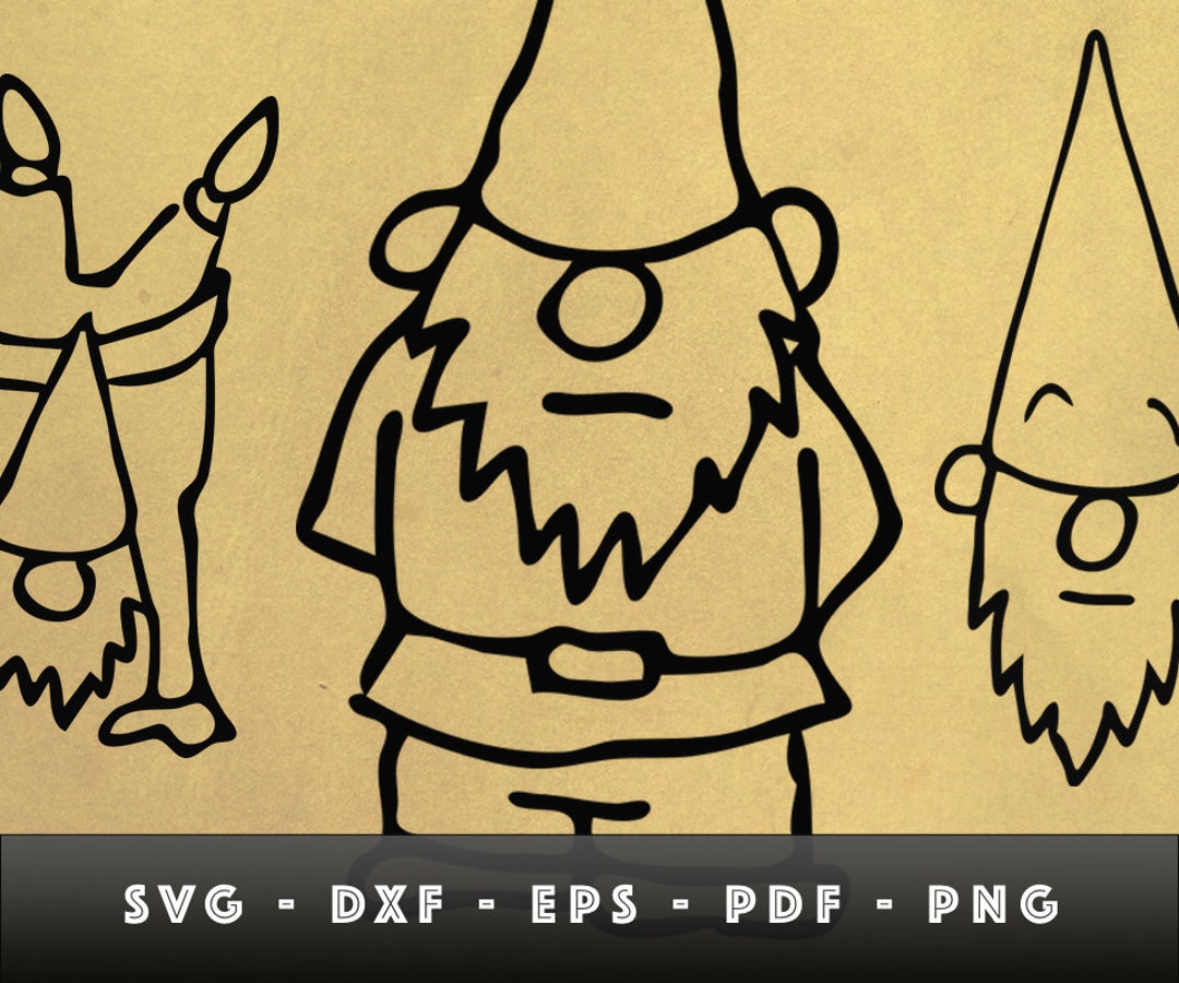 Gnome Mega Bundle - 100+ SVG, PNG, JPEG Files - Sublimation, Cutting ...