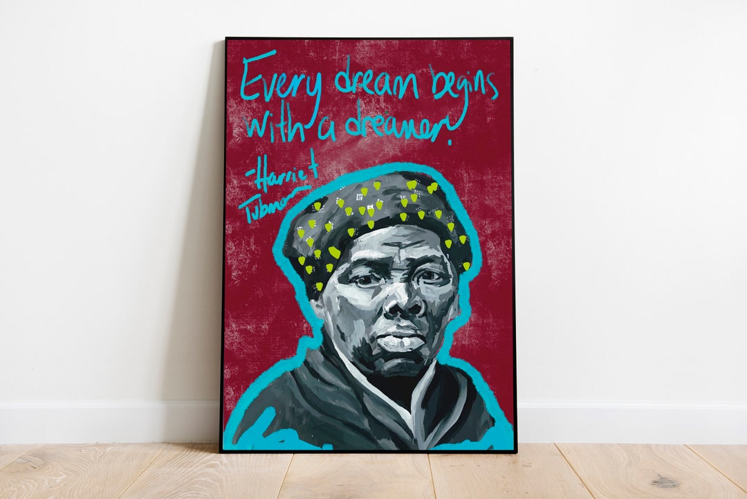Harriet Tubman Wallart, Black History Posters, Black Women ...