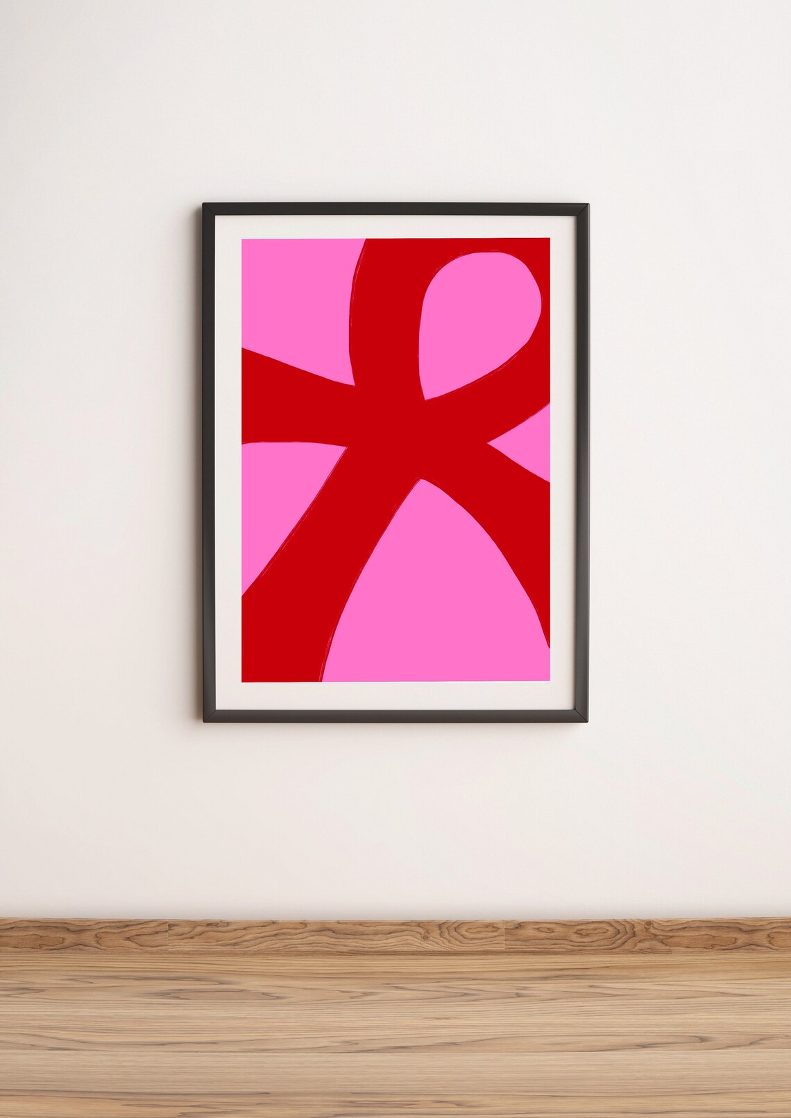 Ankh Poster, Pink and Red African Art (digital Download) - Etsy