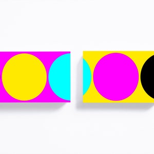 Printable CMYK Poster Bundle, Super Simple Wall Print, Posters Graphic ...