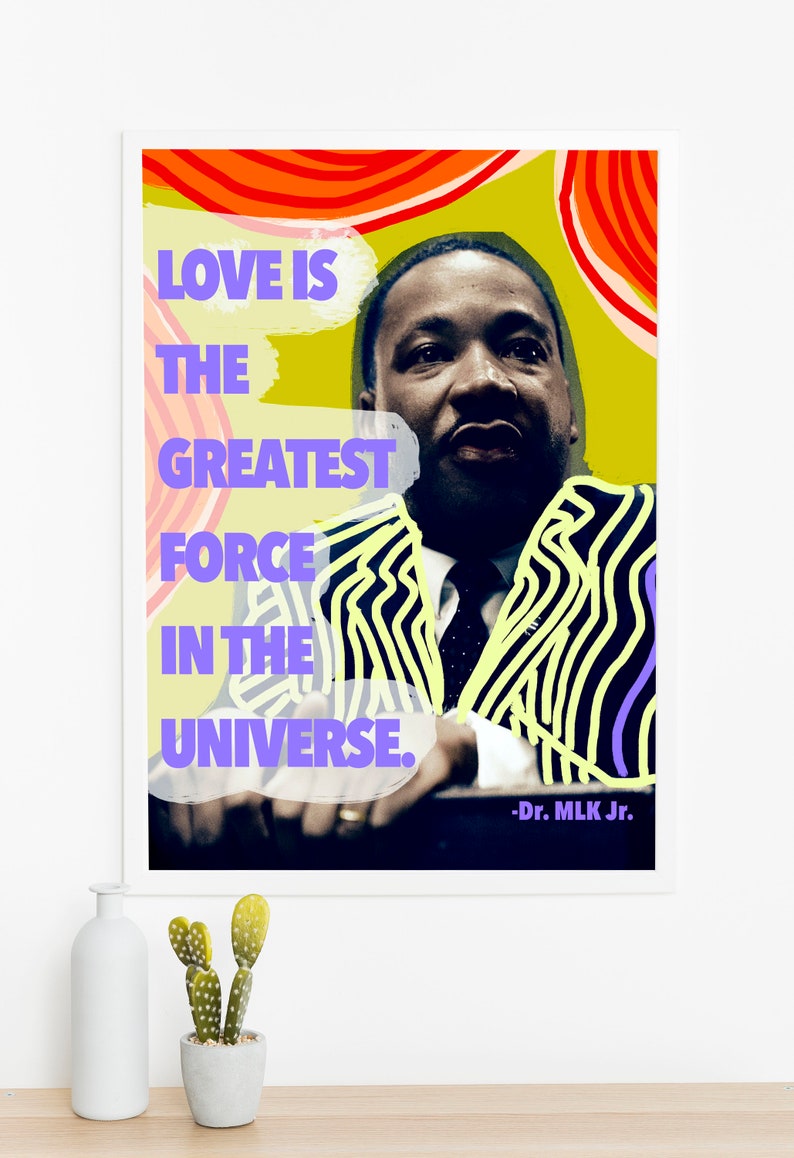 Martin Luther King Poster, Black Activist, Activist Posters Classroom ...