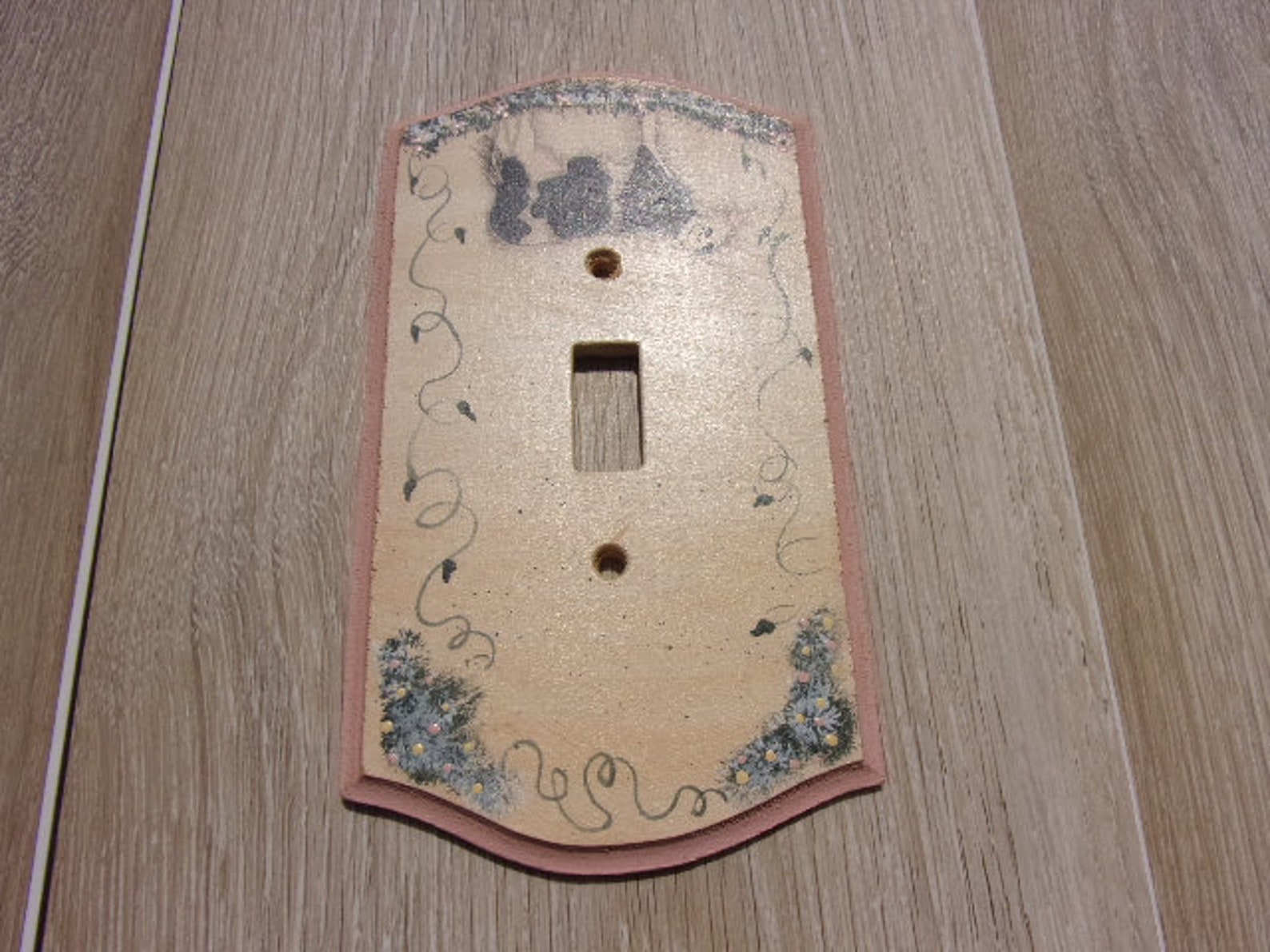 Hand Painted Dairy Cow Light Switch Cover Cow Lightswitch Cover Plate ...