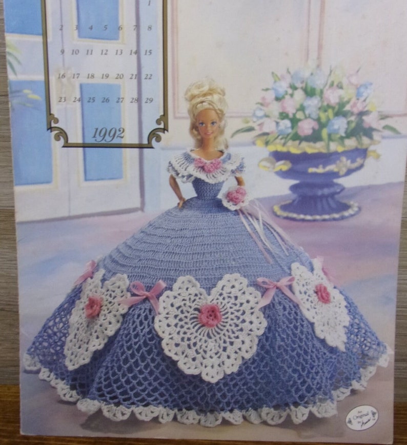Annie's Attic Crochet Pattern, 1992 Cotillion Collection Miss February ...