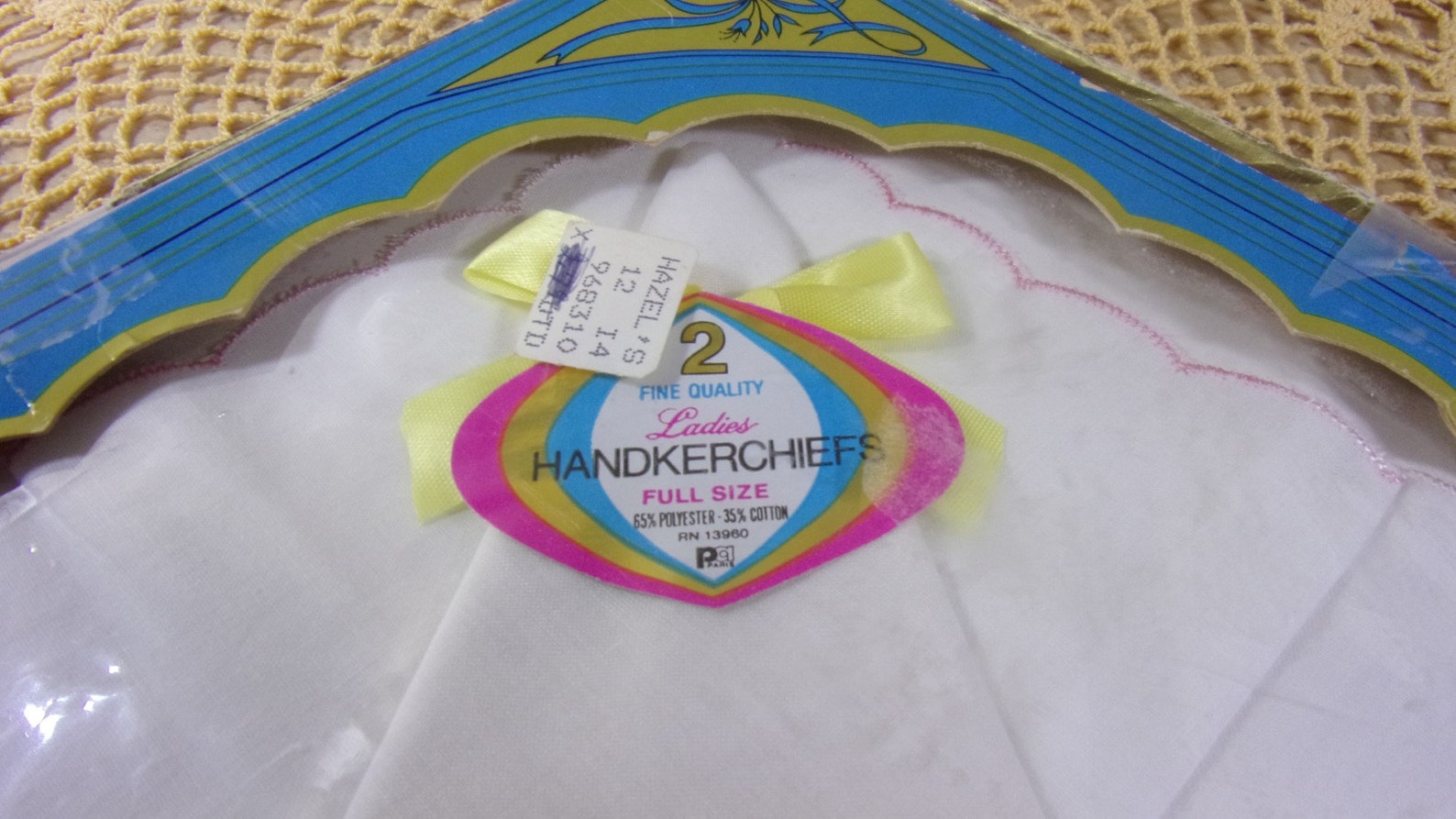 Vintage Fine Quality Handkerchiefs Box Set Floral Embroidery - Etsy