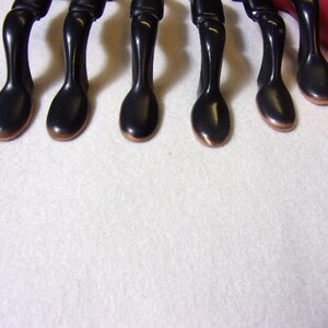 American Vintage Style Black Copper Edged Cabinet Door Handles Kitchen ...