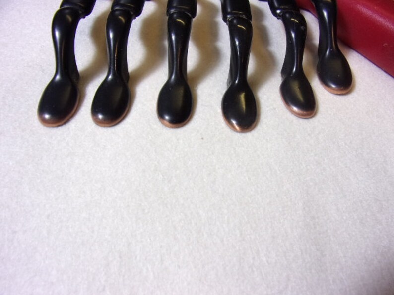 American Vintage Style Black Copper Edged Cabinet Door Handles Kitchen ...