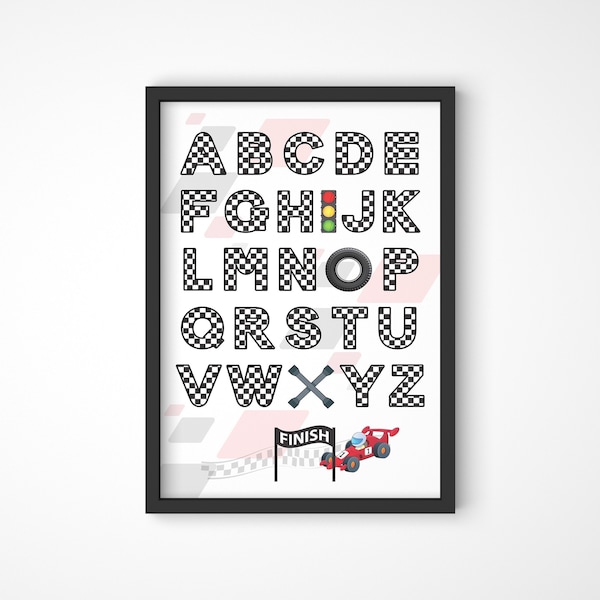 Racecar Room Decor - Etsy