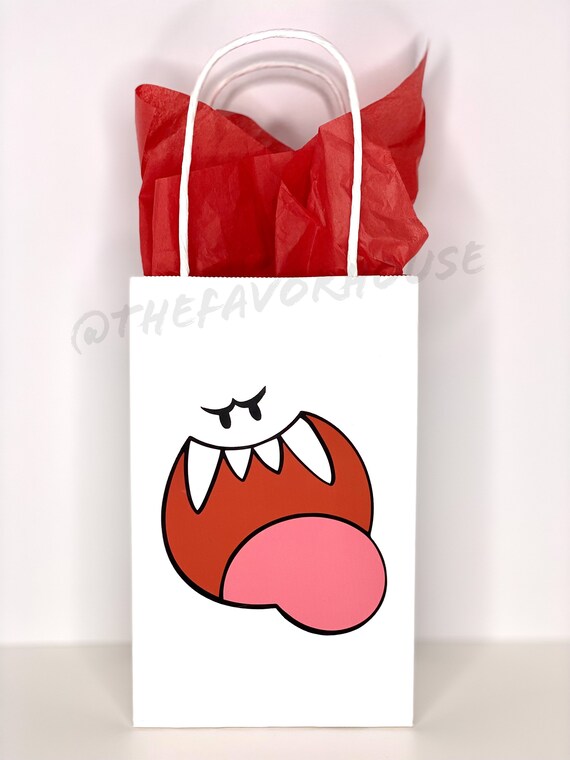 King Boo Favor Bag Kirby Gift Bag Super Mario Birthday | Etsy