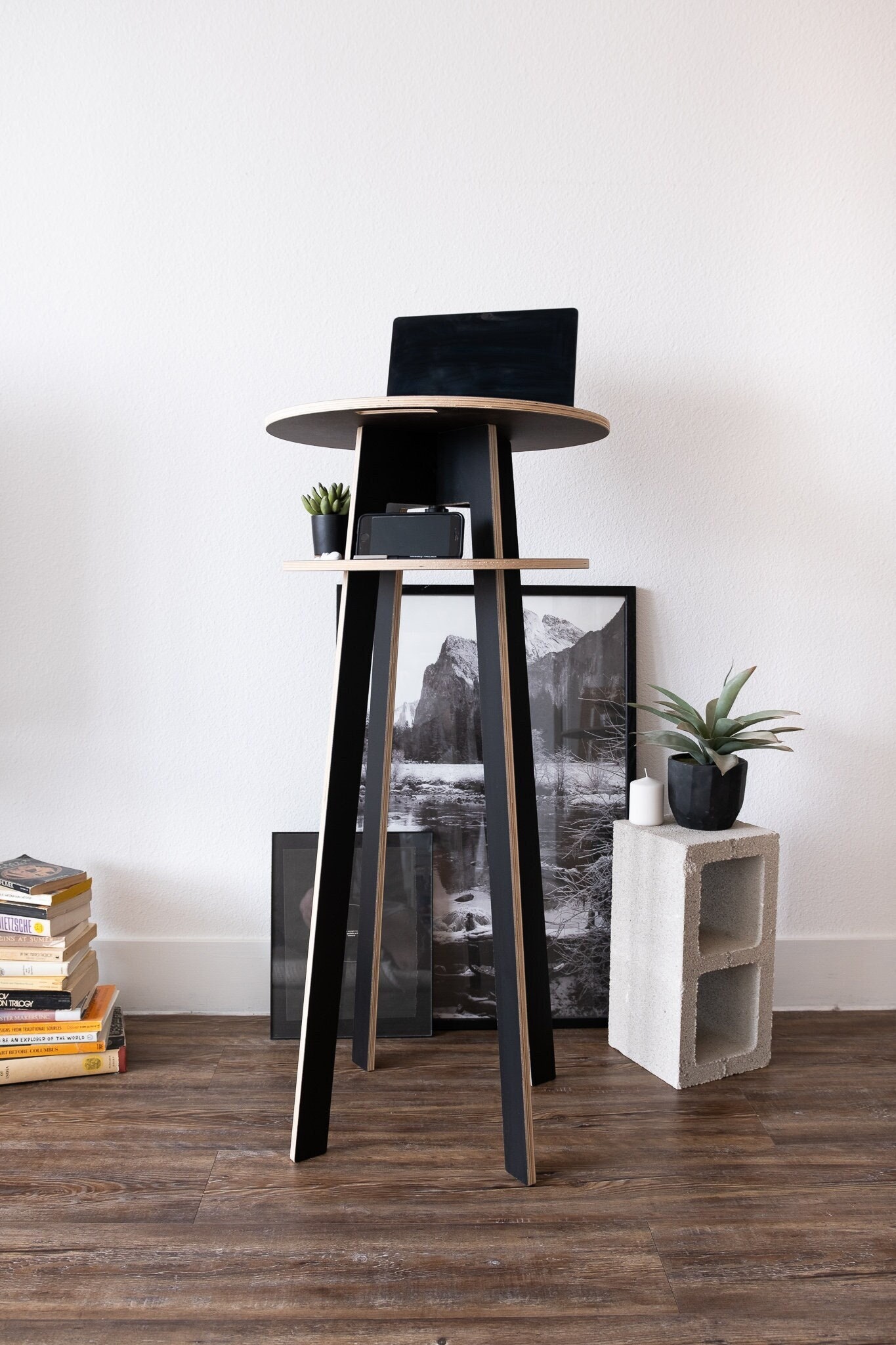 Standing Desk for Standing Small Space Desk Work Home Office - Etsy