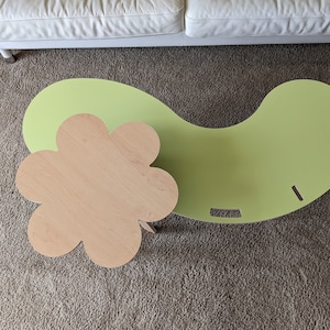 Squiggle Coffee Table Scandi Coffee Table Squiggle Table Coffee Table ...