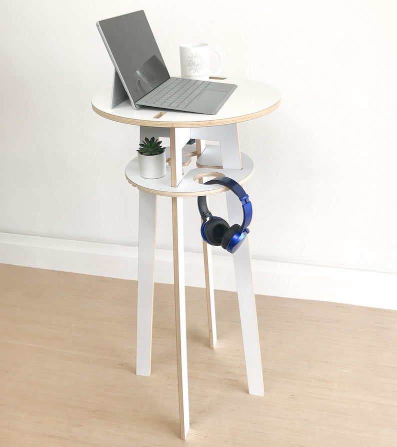 Modern Minimalist Standing Desk Small Space Desk Office Work - Etsy UK