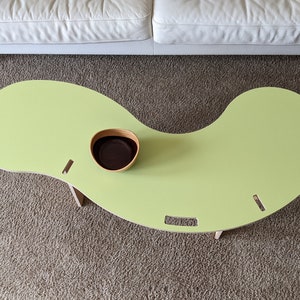 Squiggle Coffee Table Scandi Coffee Table Squiggle Table Coffee Table ...