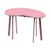 PINK BARBIECORE Pink Desk Bean Shaped Desk Wavy Pink Table Pink Decor ...