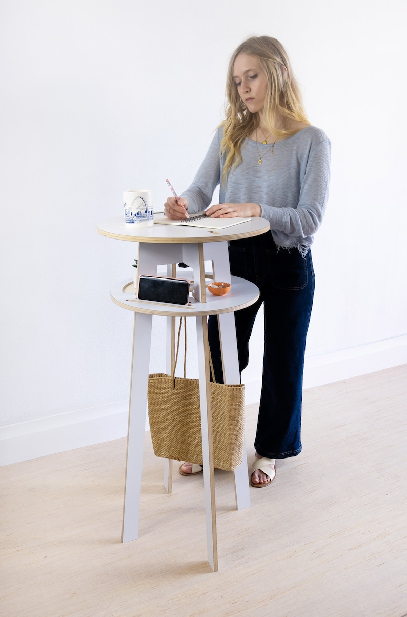 Modern Minimalist Standing Desk Small Space Desk Office Work - Etsy