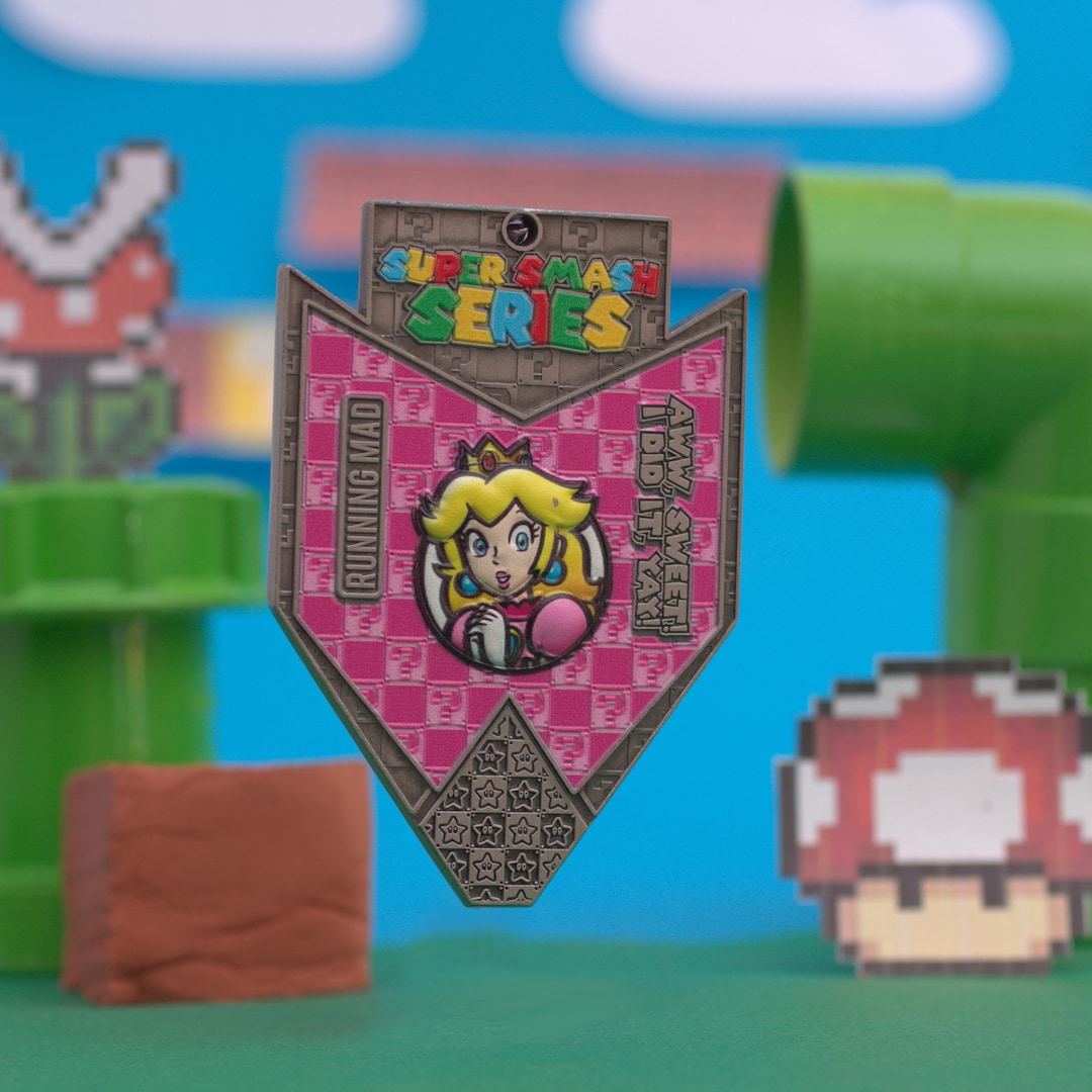 The Super Smash Series Fitness Challenge – Collectible Medals & Gaming ...