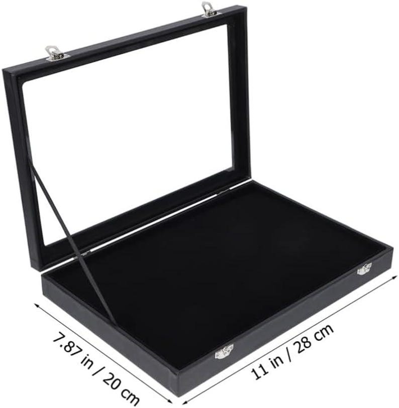 Glass Top Pin Display Case, Velvet Pin Collection Shadow Box - Etsy