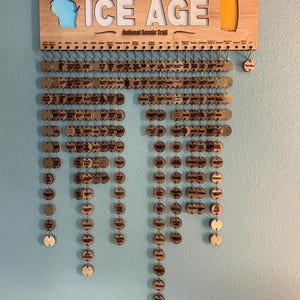 Ice Age Trail Tracker Segment Tracker - Etsy
