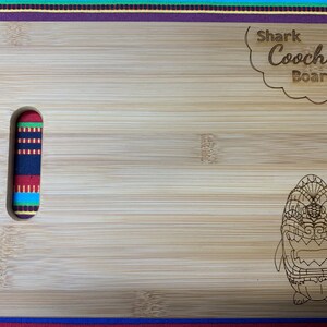Shark Coochie Board ® Charcuterie Board Butter Board White Elephant ...