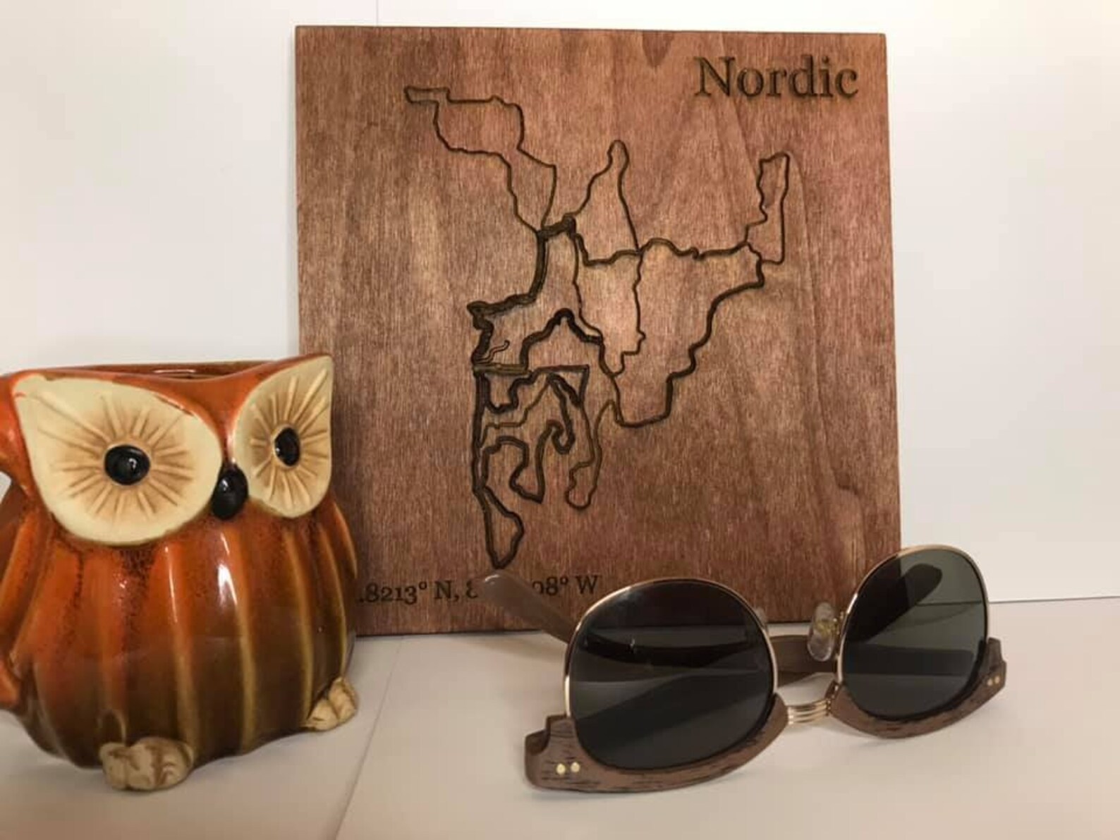 Nordic Trail Map Sign: Wisconsin Ski Trail System, Laser Engraved - Etsy
