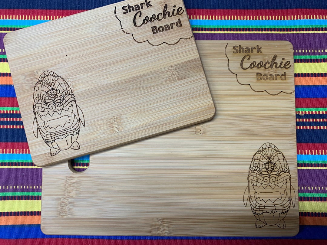 Shark Coochie Board ® Charcuterie Board Butter Board White Elephant ...