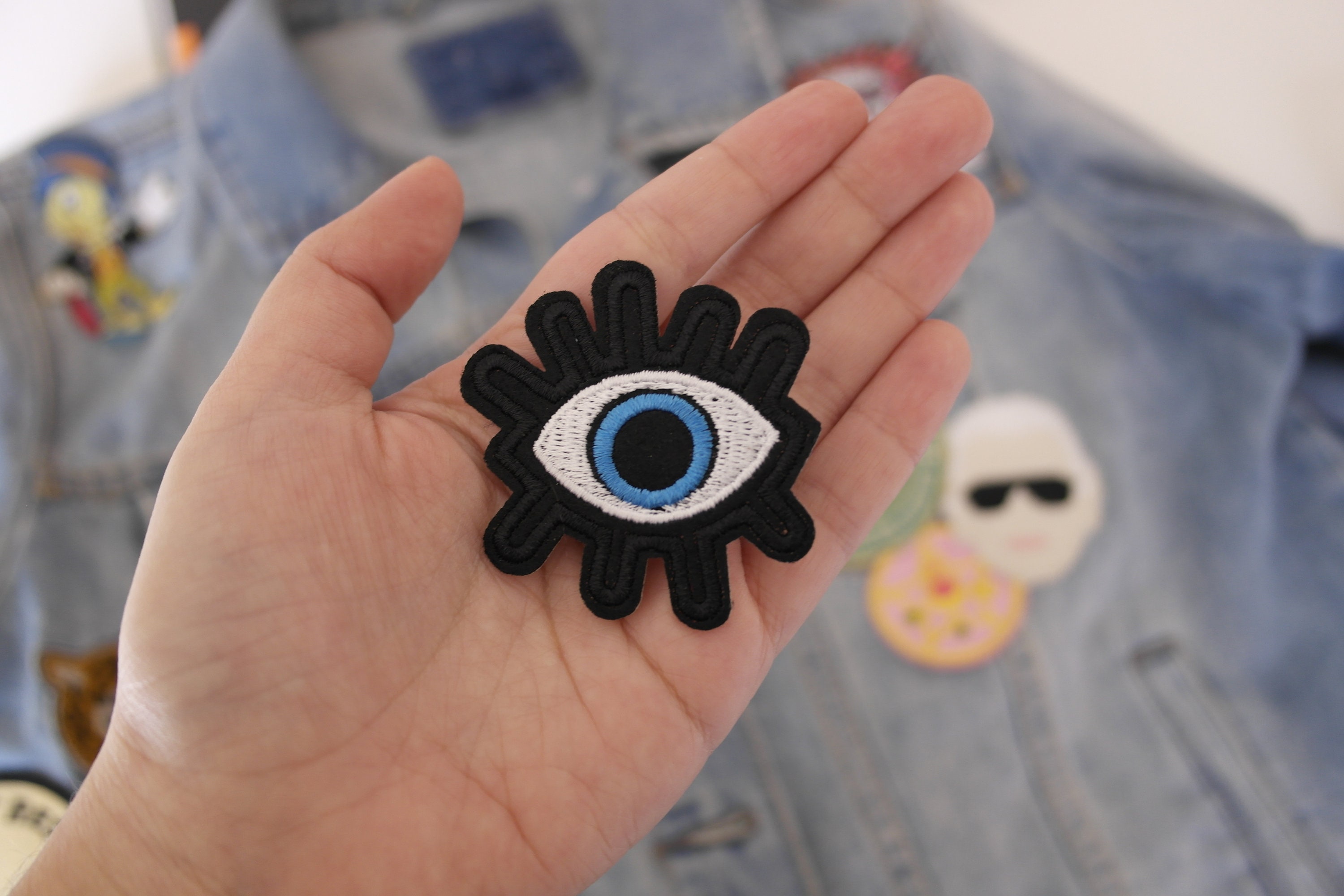 Monster Eye Embroidery Patch - Etsy