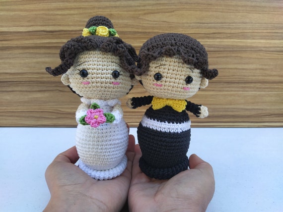 Crochet Wedding Amigurumi Pattern 10+ Wedding Doll Amigurumi Crochet