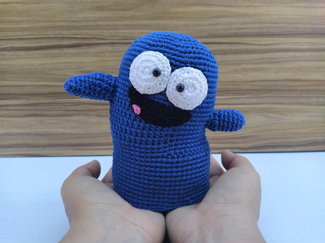 Bloo Crochet Pattern, Fosters Home for Imaginary Friends, Bloo and Mac ...