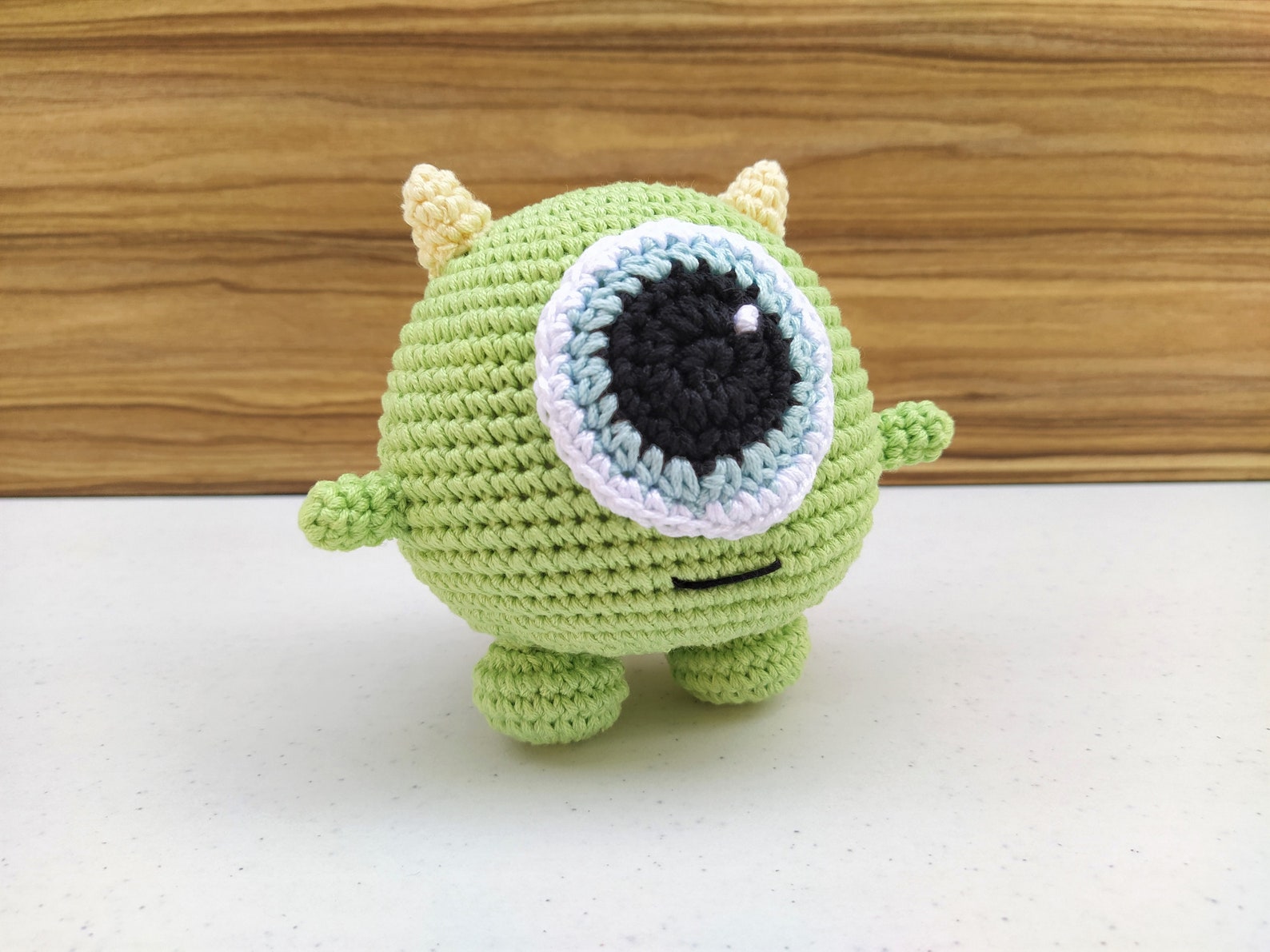 Mike Wazowski Amigurumi Crochet Pattern Monsters Inc Pattern - Etsy