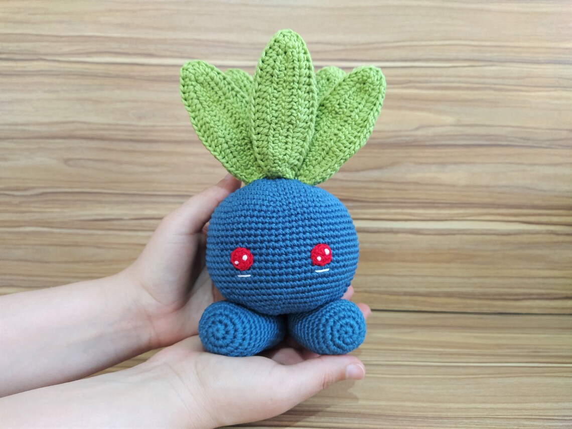 Oddish Crochet Pattern Oddish Pokemon Pattern Oddish | Etsy
