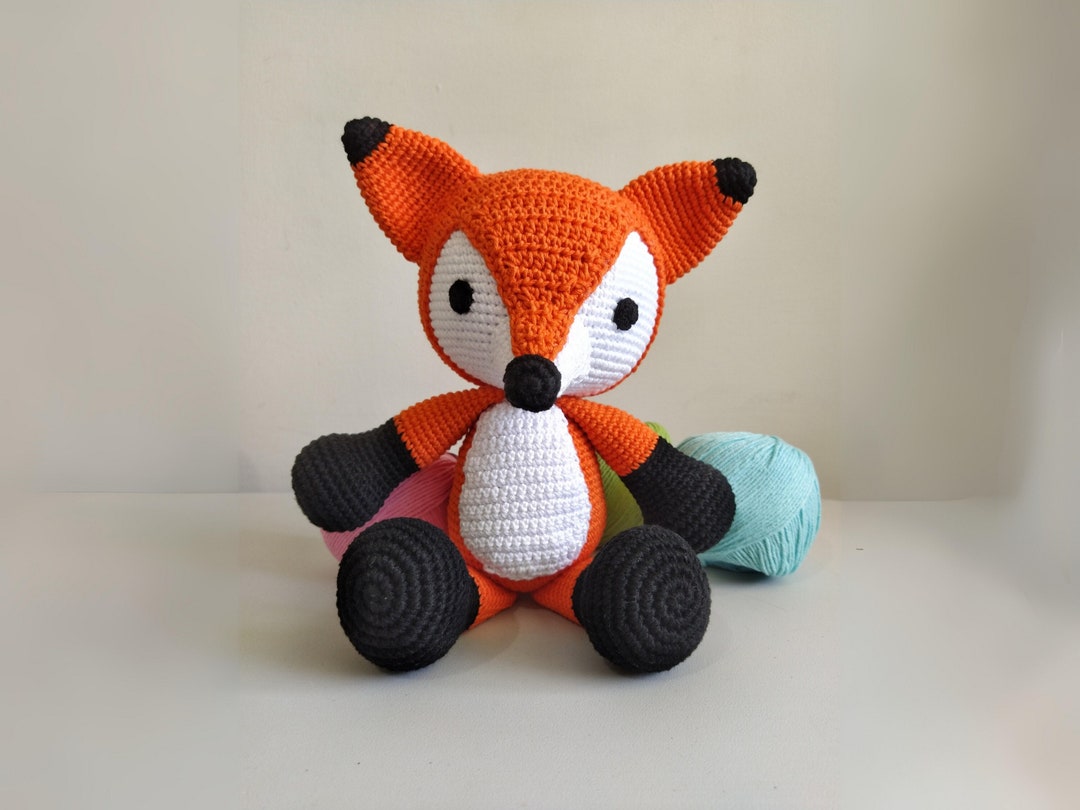 Fox Crochet Pattern, Fox Amigurumi, Fox Amigurumi Pattern, Fox Crochet ...