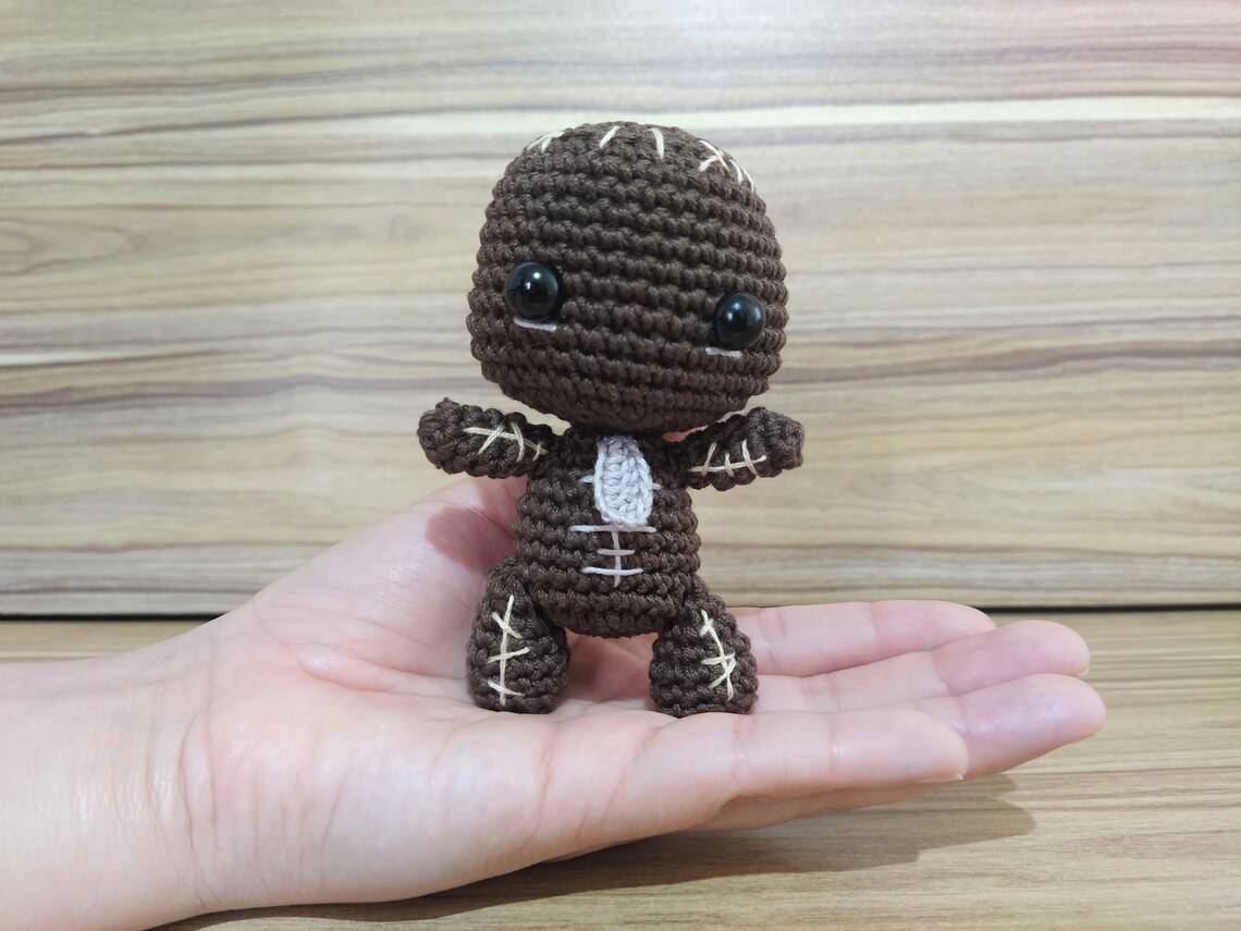 Sackboy Amigurumi Crochet Pattern Sackboy Crochet Sackboy - Etsy