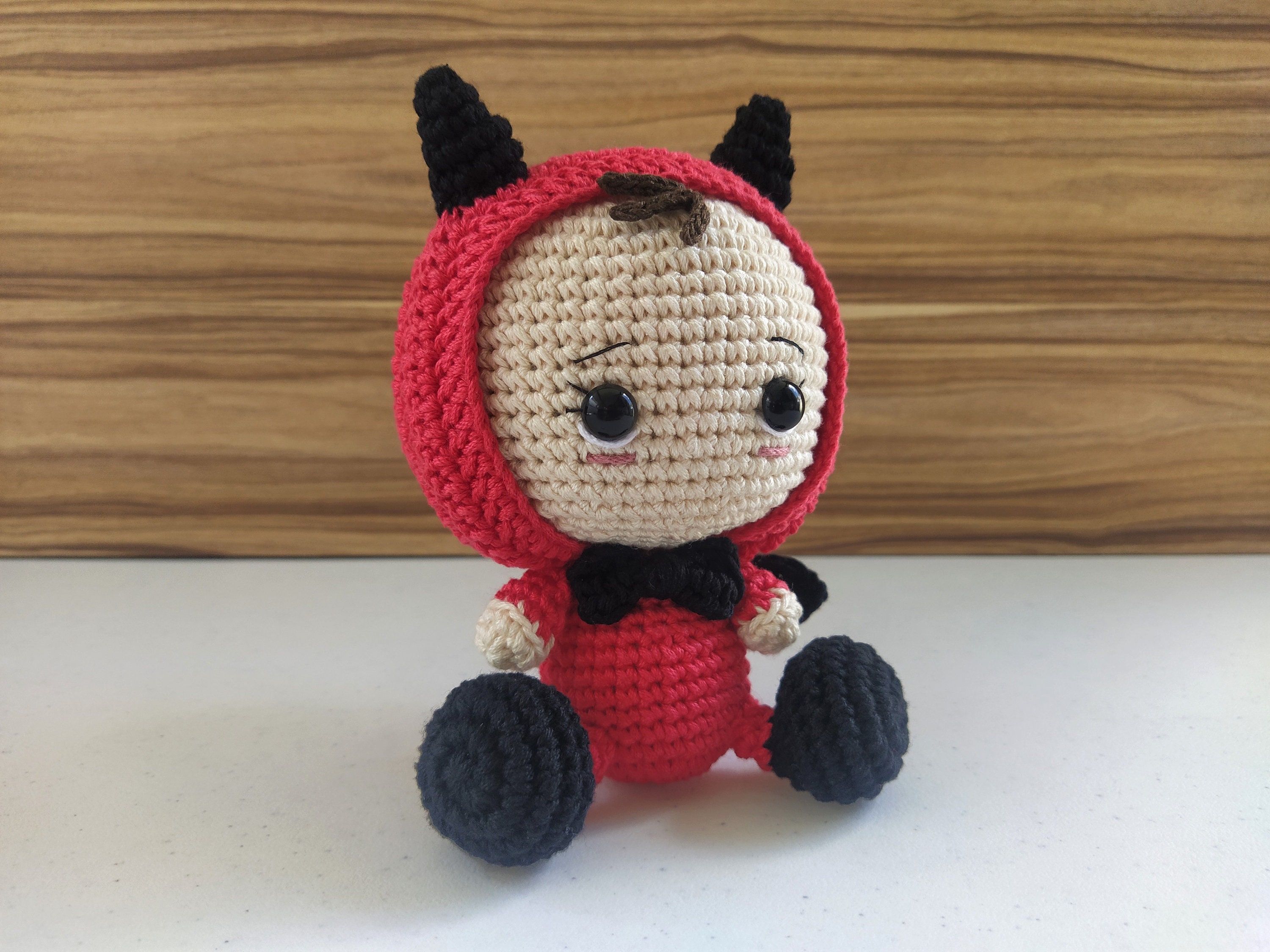 Baby Devil Amigurumi Crochet Pattern Halloween Decor - Etsy