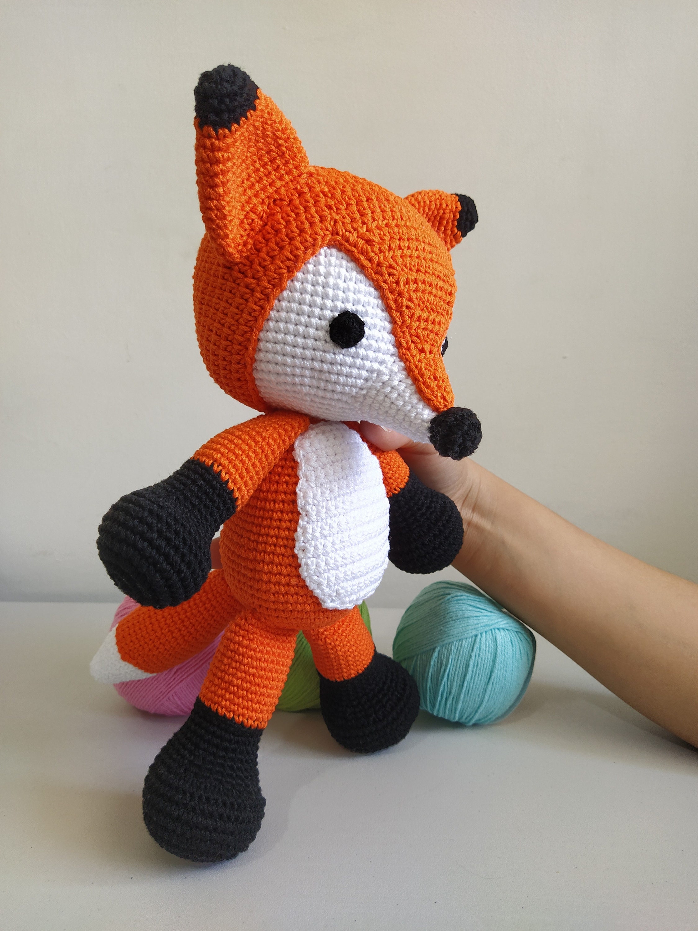 Fox Crochet Pattern, Fox Amigurumi, Fox Amigurumi Pattern, Fox Crochet ...