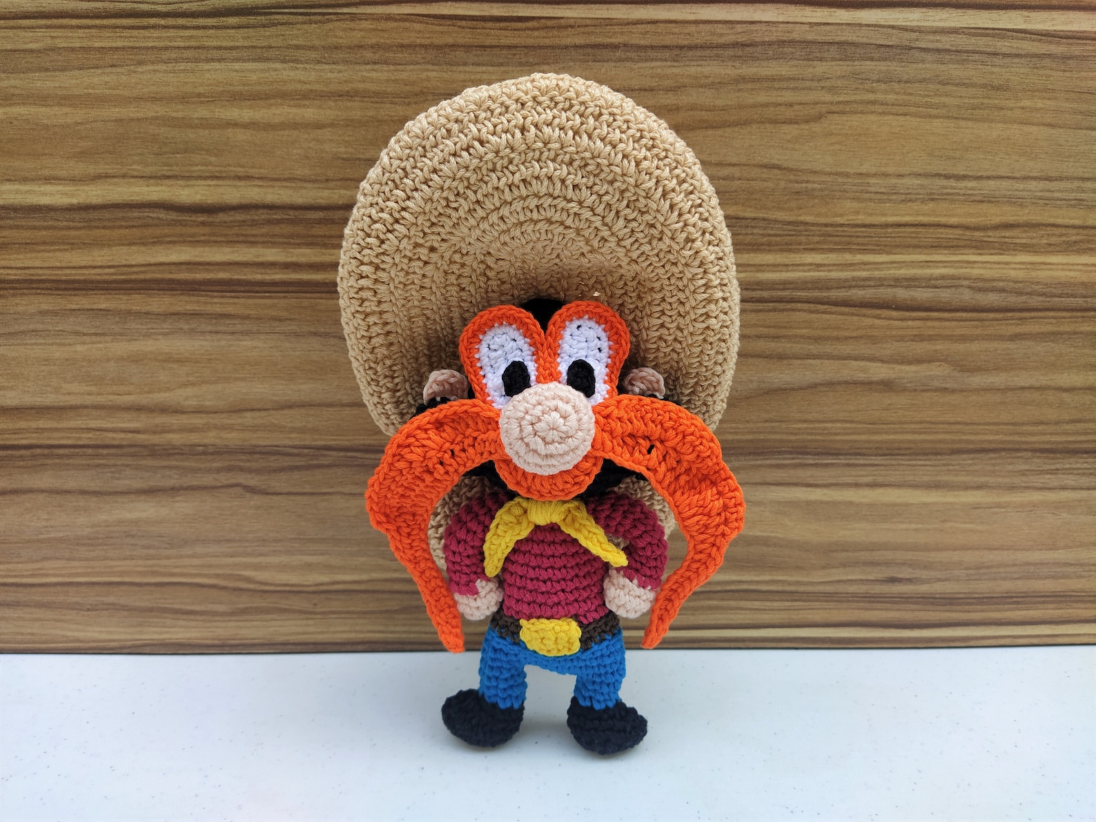 Yosemite Sam Crochet Pattern, Yosemite Sam Pattern Crochet, Looney Tunes Crochet Pattern ...