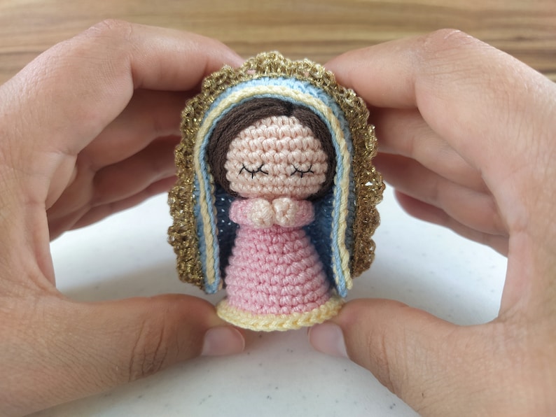 Virgin Mary Amigurumi Crochet Pattern PDF Virgin of Guadalupe - Etsy