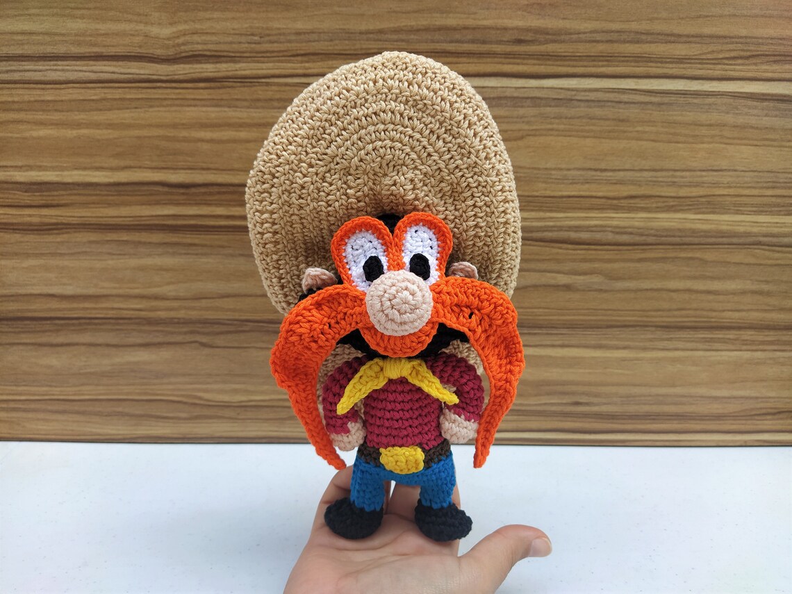 Yosemite Sam Crochet Pattern Yosemite Sam Pattern Crochet - Etsy UK