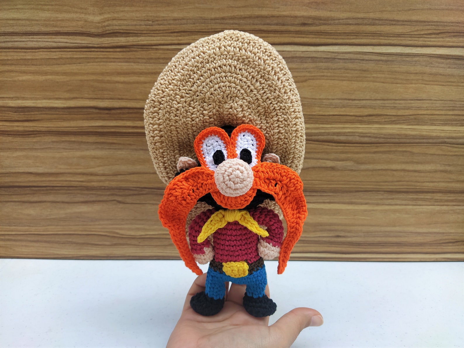 Yosemite Sam Crochet Pattern, Yosemite Sam Pattern Crochet, Looney ...